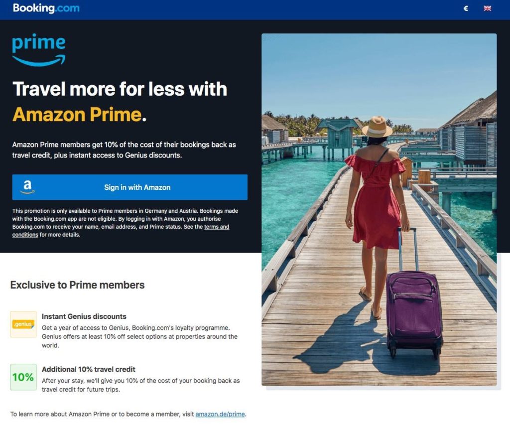 Amazon e Booking.com stringono un accordo importante nel settore travel ...